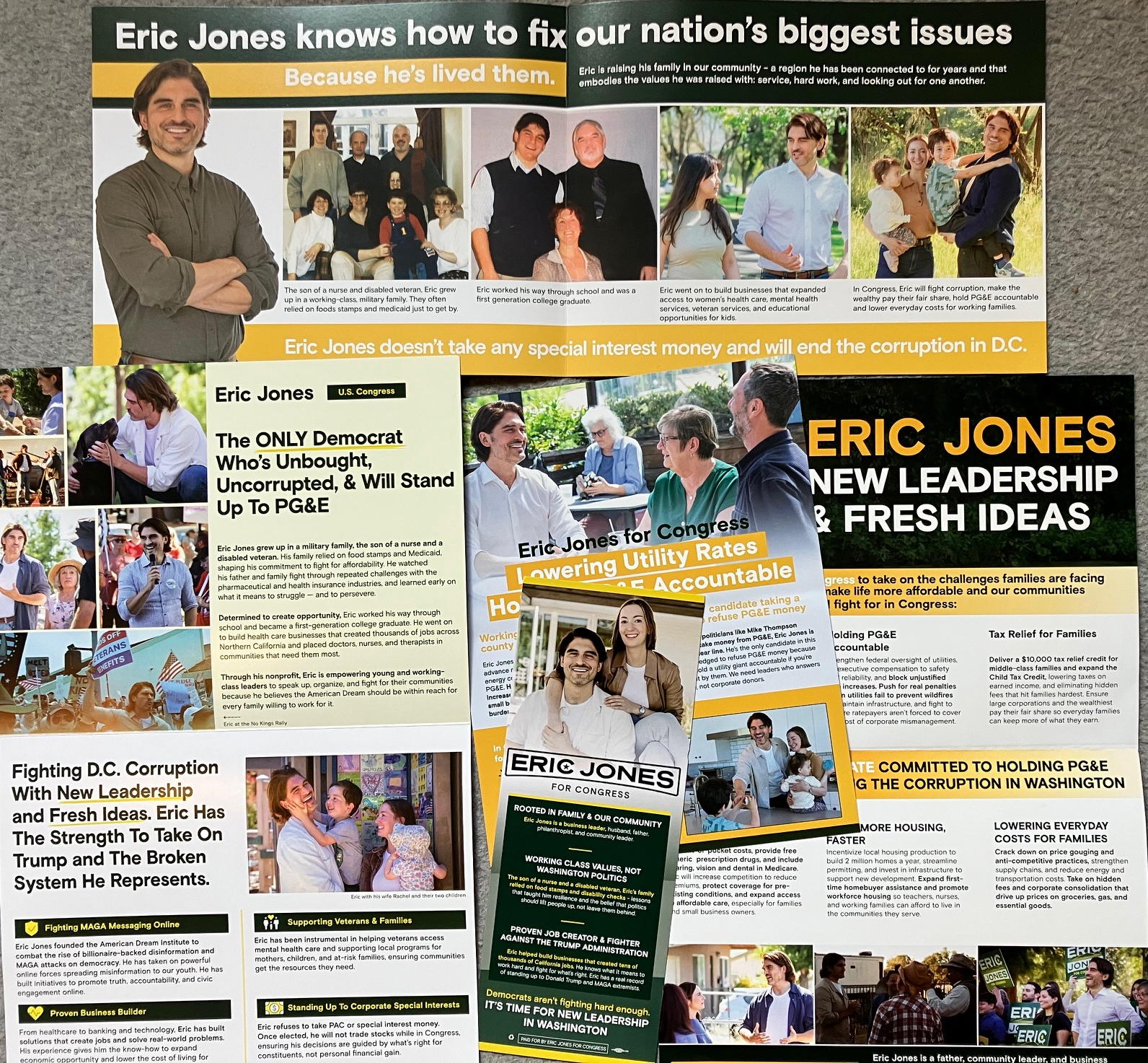 Who is Eric Jones, the candidate seeking to unseat Mike Thompson in ...